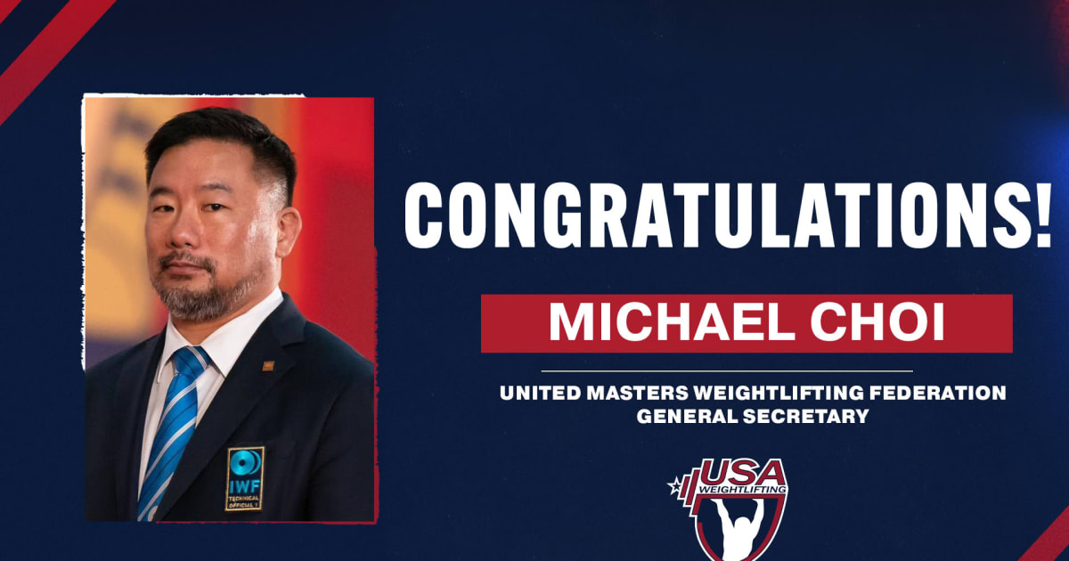 Michael Choi Appointed United Masters Weightlifting Federation General Secretary | USA Weightlifting